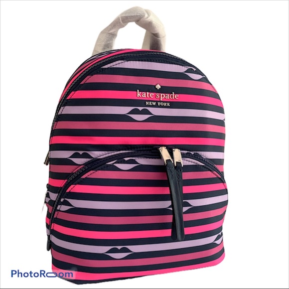 kate spade | Bags | Nwt Kate Spade Lips Medium Backpack | Poshmark